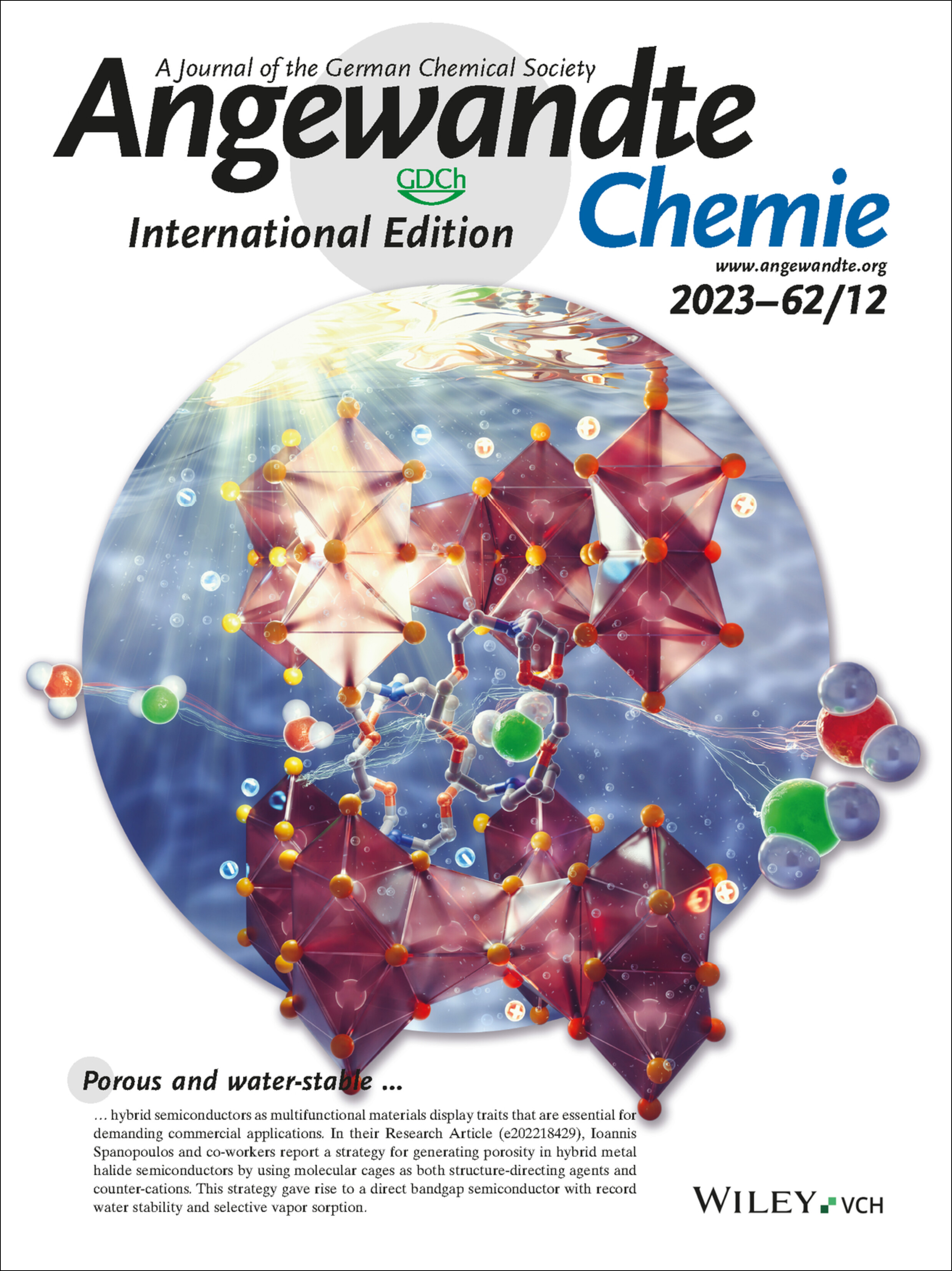 我校首次在化学领域国际顶级学术期刊《Angewandte Chemie International Edition》发表最新研究成果-成都理工新闻网